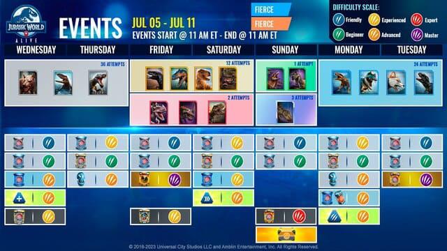 JWA EVENTS 台灣時間 04月12日~04月19日 | 文圖雲建站